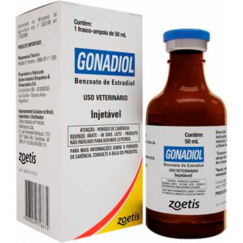 Gonadiol Zoetis - 50ml | Alvorada