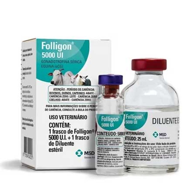 Folligon 5000 UI MSD - 25ml | Alvorada