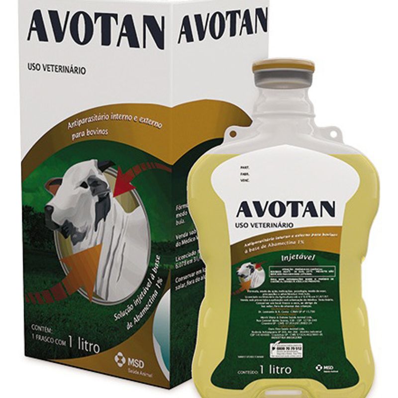 Avotan Abamectina 1% MSD - 1l | Alvorada
