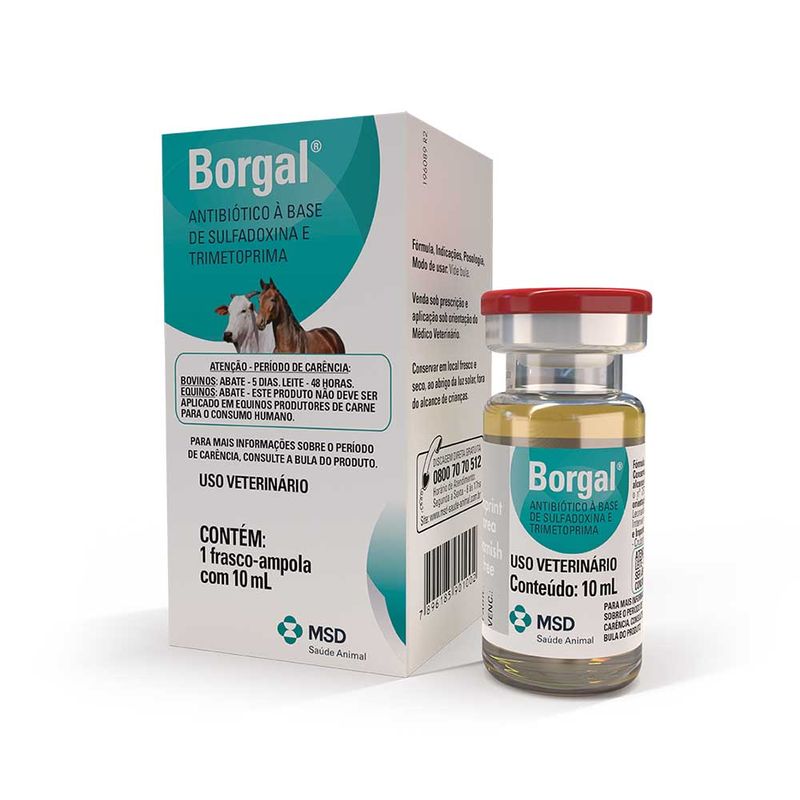 Borgal MSD - 10ml | Alvorada