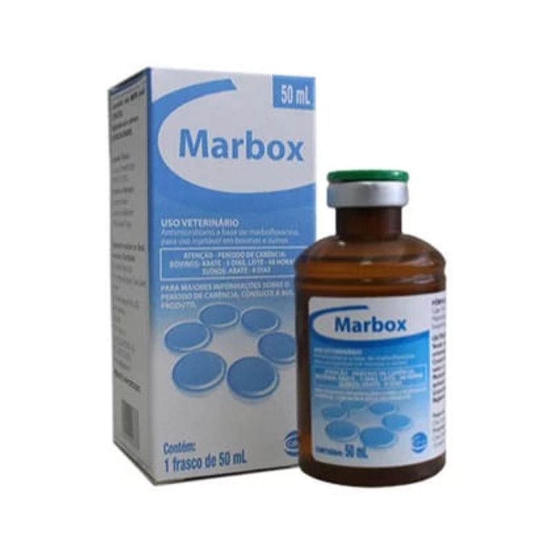 Marbox - Antimicrobiano - Injetável - Ceva - 50ml | Alvorada
